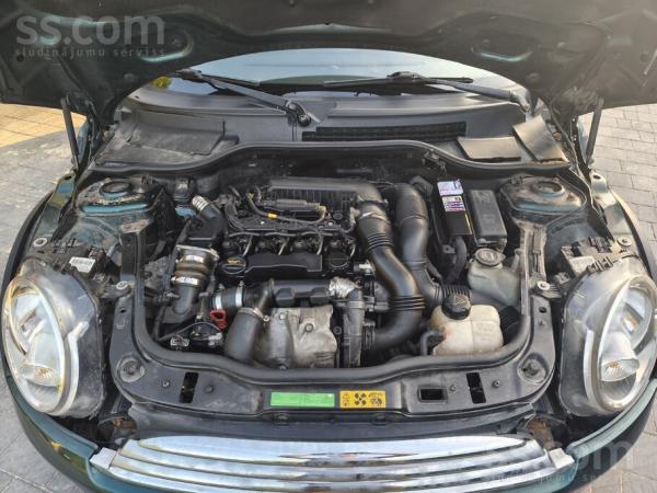 Zaļš MINI Cooper 2008 Jelgava, ar dzinēja tilpumu 1.60 L un nobraukumu 299 tūkst. km par 2500 €, foto 9 vietnē AUTOMOTO.COM.LV