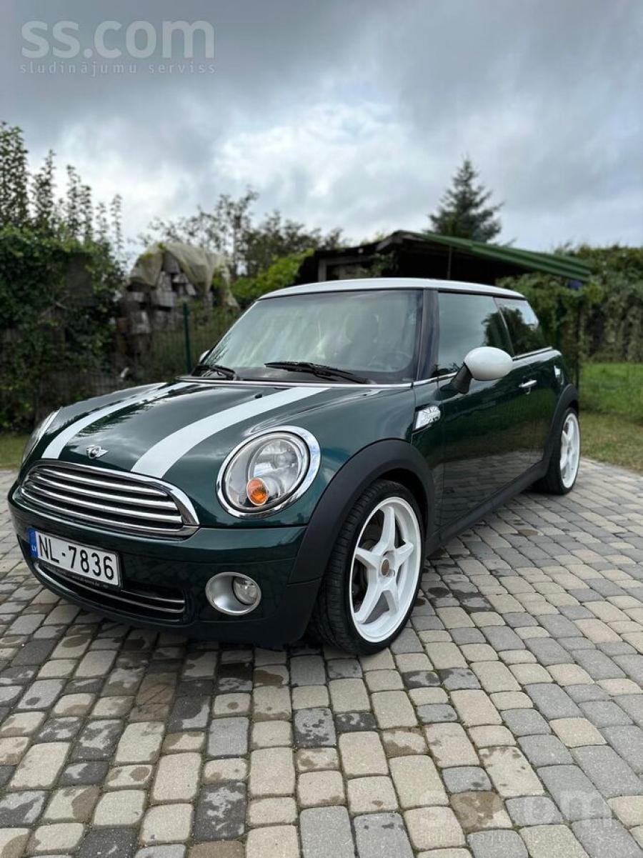 Zaļš MINI Cooper 2008 Liepāja, ar dzinēja tilpumu 1.60 L un nobraukumu 178 tūkst. km par 2950 €, foto 1 vietnē AUTOMOTO.COM.LV