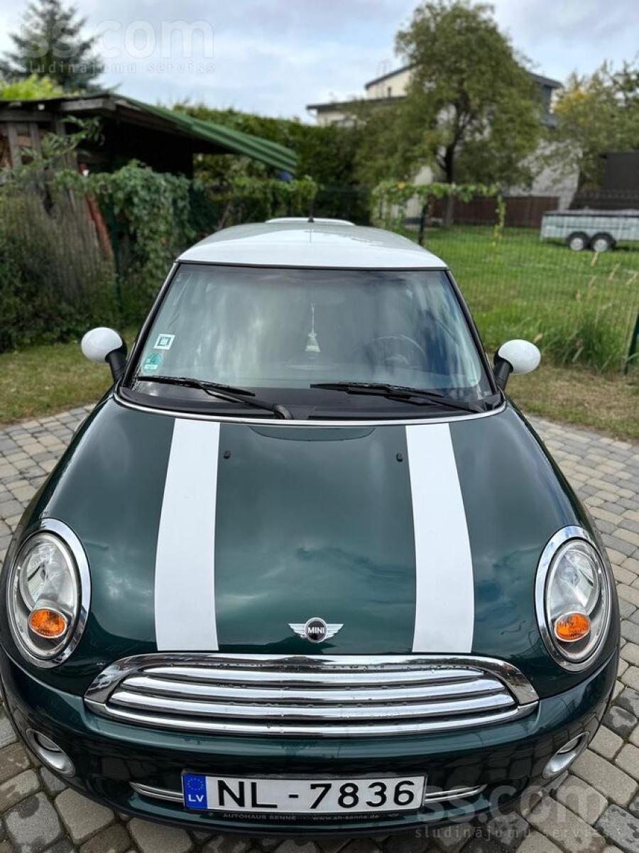 Zaļš MINI Cooper 2008 Liepāja, ar dzinēja tilpumu 1.60 L un nobraukumu 178 tūkst. km par 2950 €, foto 4 vietnē AUTOMOTO.COM.LV