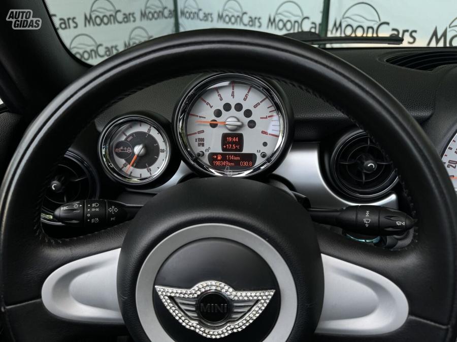 Grey MINI Cooper 2010 in Vilnius, with an engine capacity of 1.60 L and mileage of 198 thousand km for 4200 €, photo 21 on AUTOMOTO.COM.LV