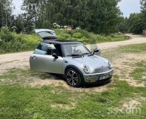 Grey MINI Cooper 2002 in Riga, with an engine capacity of 1.60 L and mileage of 245 thousand km for 1200 €, photo  on AUTOMOTO.COM.LV