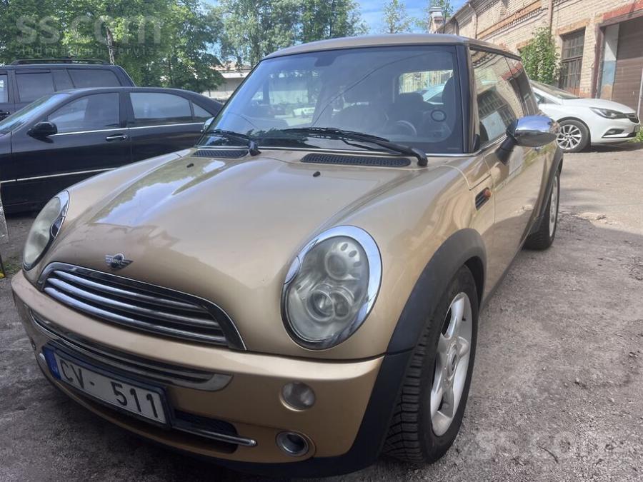 Серый Мини Купер 2006 в Рига, объемом двигателя 1.60 л и пробегом 169 тыс. км за 2400 €, фото 9 на AUTOMOTO.COM.LV