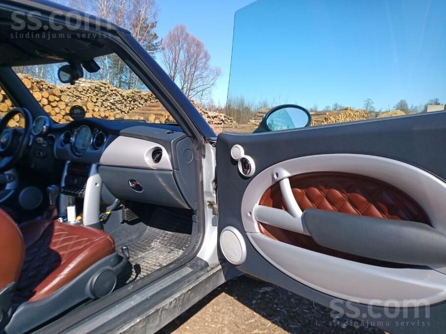 Grey MINI Cooper 2007 in Valmiera, with an engine capacity of 1.60 L and mileage of 158 thousand km for 1900 €, photo 9 on AUTOMOTO.COM.LV