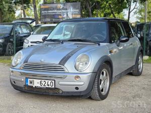 Grey MINI Cooper 2002 in Liepaja, with an engine capacity of 1.60 L and mileage of 228 thousand km for 1700 €, photo  on AUTOMOTO.COM.LV