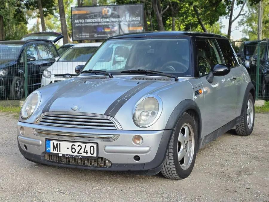 Pelēks MINI Cooper 2002 Grobiņa, ar dzinēja tilpumu 1.60 L un nobraukumu 228 tūkst. km par 1700 €, foto 1 vietnē AUTOMOTO.COM.LV