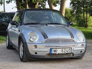 Pelēks MINI Cooper 2002 Grobiņa, ar dzinēja tilpumu 1.60 L un nobraukumu 228 tūkst. km par 1700 €, foto 7 vietnē AUTOMOTO.COM.LV
