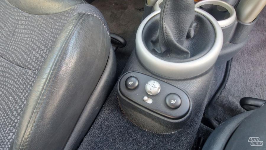 Grey MINI Cooper 2002 in Vilnius, with an engine capacity of 1.60 L and mileage of 311 thousand km for 1090 €, photo 17 on AUTOMOTO.COM.LV