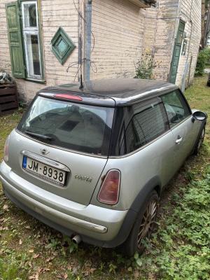Pelēks MINI Cooper 2002 Jūrmala, ar dzinēja tilpumu 1.60 L un nobraukumu 181 tūkst. km par 650 €, foto 7 vietnē AUTOMOTO.COM.LV