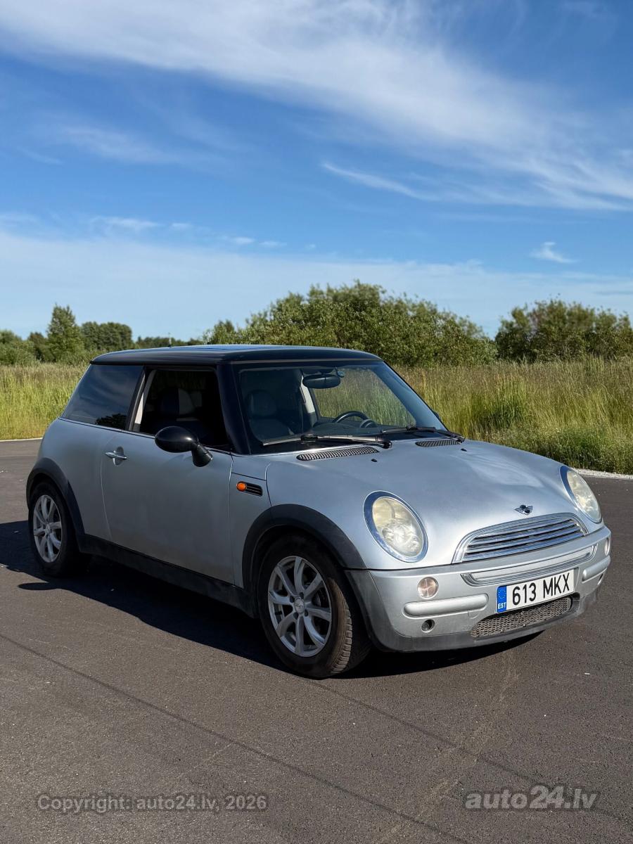 Grey MINI Cooper 2003 in Tallinn, with an engine capacity of 1.60 L and mileage of 192 thousand km for 1390 €, photo 1 on AUTOMOTO.COM.LV