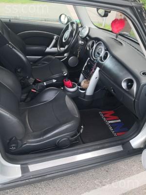 Pelēks MINI Cooper 2005 Jēkabpils, ar dzinēja tilpumu 1.60 L un nobraukumu 0 tūkst. km par 1700 €, foto 7 vietnē AUTOMOTO.COM.LV