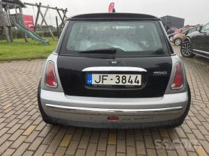 Grey MINI Cooper 2005 in Talsi, with an engine capacity of 1.40 L and mileage of 0 thousand km for 1200 €, photo 5 on AUTOMOTO.COM.LV