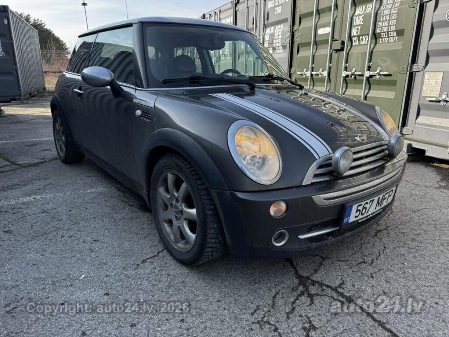 Grey MINI Cooper 2006 in Tallinn, with an engine capacity of 1.60 L and mileage of 268 thousand km for 2800 €, photo 3 on AUTOMOTO.COM.LV