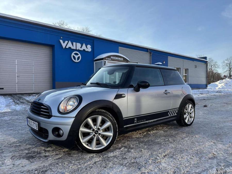 Grey MINI Cooper 2007 in Klaipeda, with an engine capacity of 1.60 L and mileage of 307 thousand km for 3800 €, photo 22 on AUTOMOTO.COM.LV