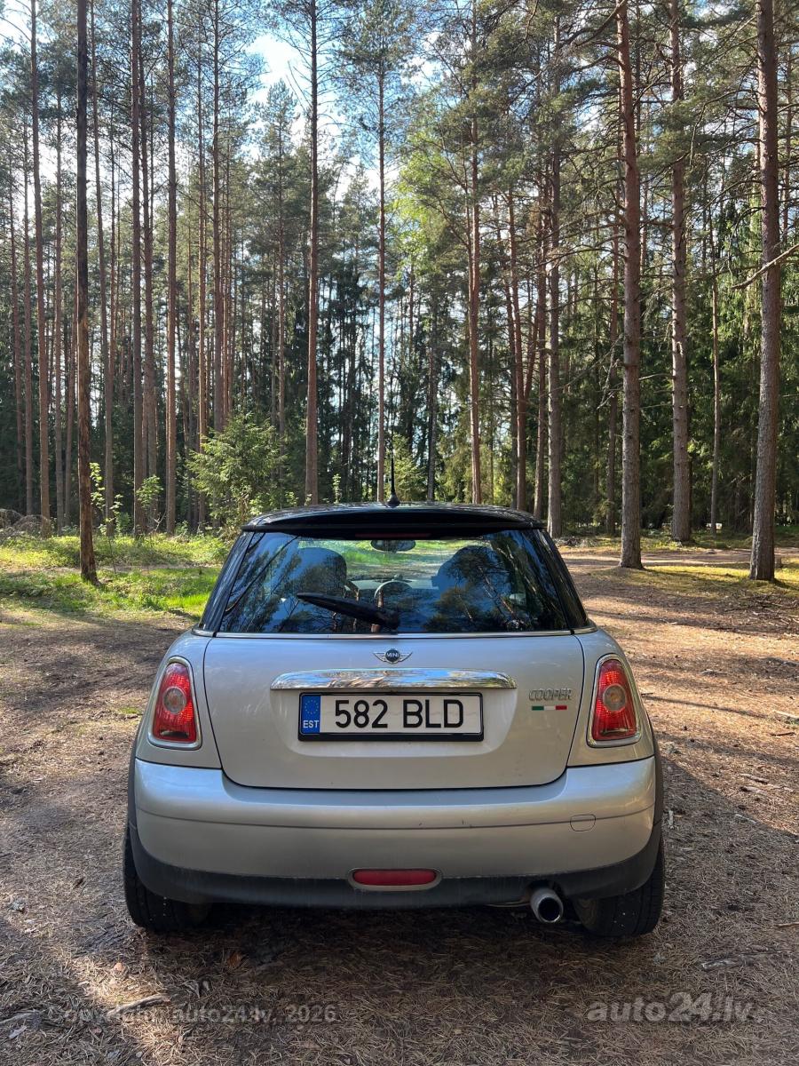 Grey MINI Cooper 2008 in Tartu, with an engine capacity of 1.60 L and mileage of 166 thousand km for 2500 €, photo 6 on AUTOMOTO.COM.LV