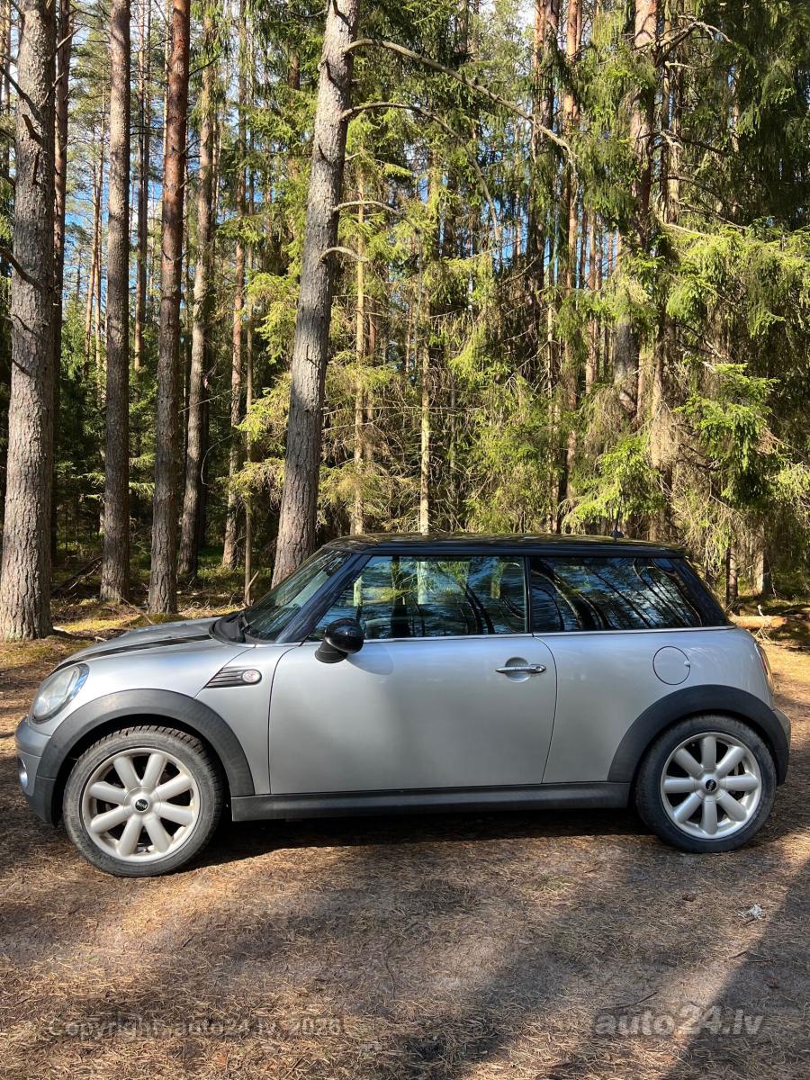 Grey MINI Cooper 2008 in Tartu, with an engine capacity of 1.60 L and mileage of 166 thousand km for 2500 €, photo 9 on AUTOMOTO.COM.LV