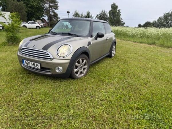 Pelēks MINI Cooper 2008 Tallina, ar dzinēja tilpumu 1.60 L un nobraukumu 153 tūkst. km par 3500 €, foto 1 vietnē AUTOMOTO.COM.LV