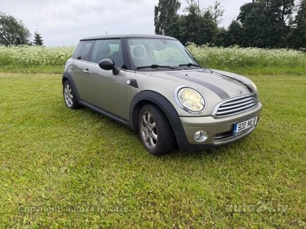 Pelēks MINI Cooper 2008 Tallina, ar dzinēja tilpumu 1.60 L un nobraukumu 153 tūkst. km par 3500 €, foto 2 vietnē AUTOMOTO.COM.LV
