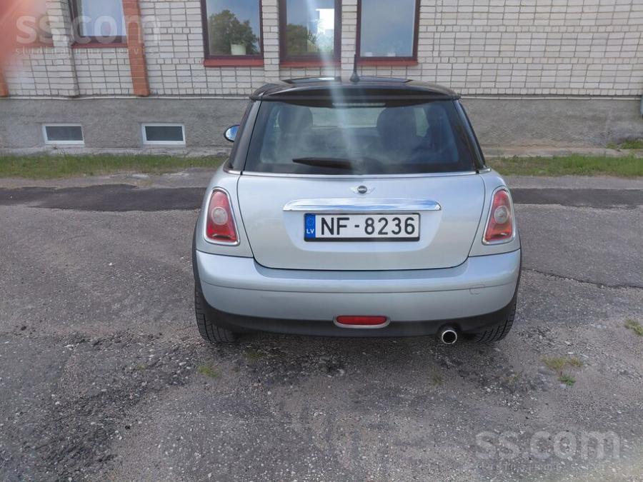 Pelēks MINI Cooper 2008 Talsi, ar dzinēja tilpumu 1.60 L un nobraukumu 162 tūkst. km par 3450 €, foto 6 vietnē AUTOMOTO.COM.LV