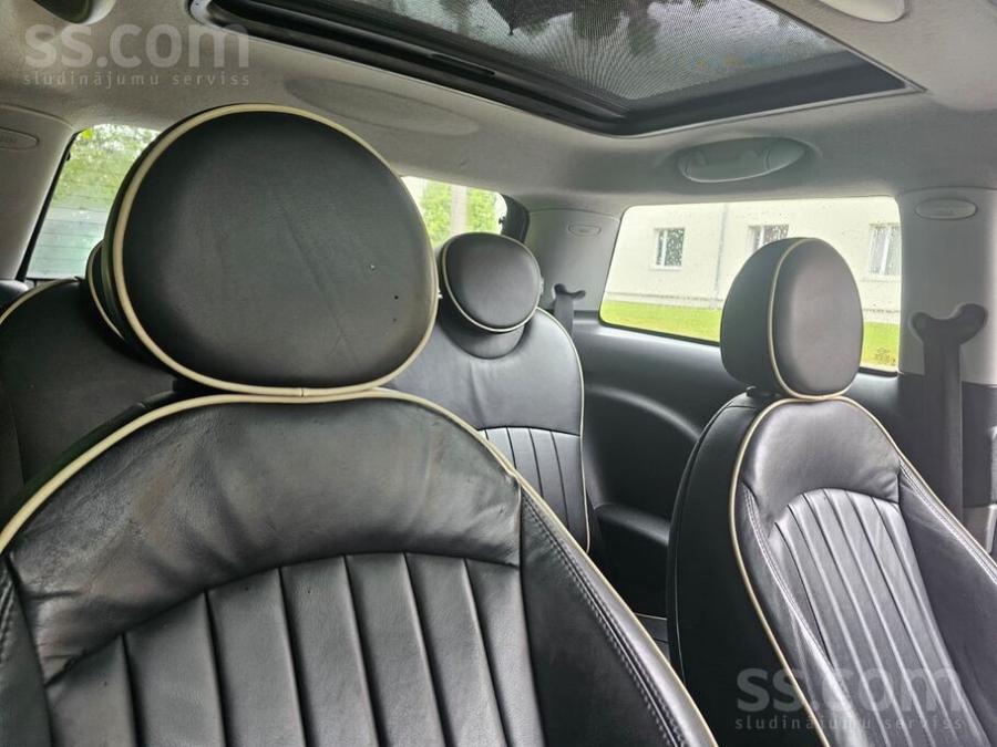 Grey MINI Cooper 2009 in Riga, with an engine capacity of 1.60 L and mileage of 200 thousand km for 1000 €, photo 6 on AUTOMOTO.COM.LV