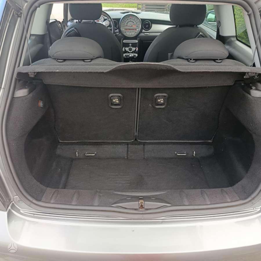 Pelēks MINI Cooper 2009 Viļņa, ar dzinēja tilpumu 1.56 L un nobraukumu 218 tūkst. km par 2949 €, foto 8 vietnē AUTOMOTO.COM.LV