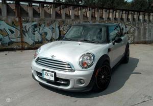 Grey MINI Cooper 2013 in Panevezys, with an engine capacity of 1.60 L and mileage of 124 thousand km for 3800 €, photo  on AUTOMOTO.COM.LV