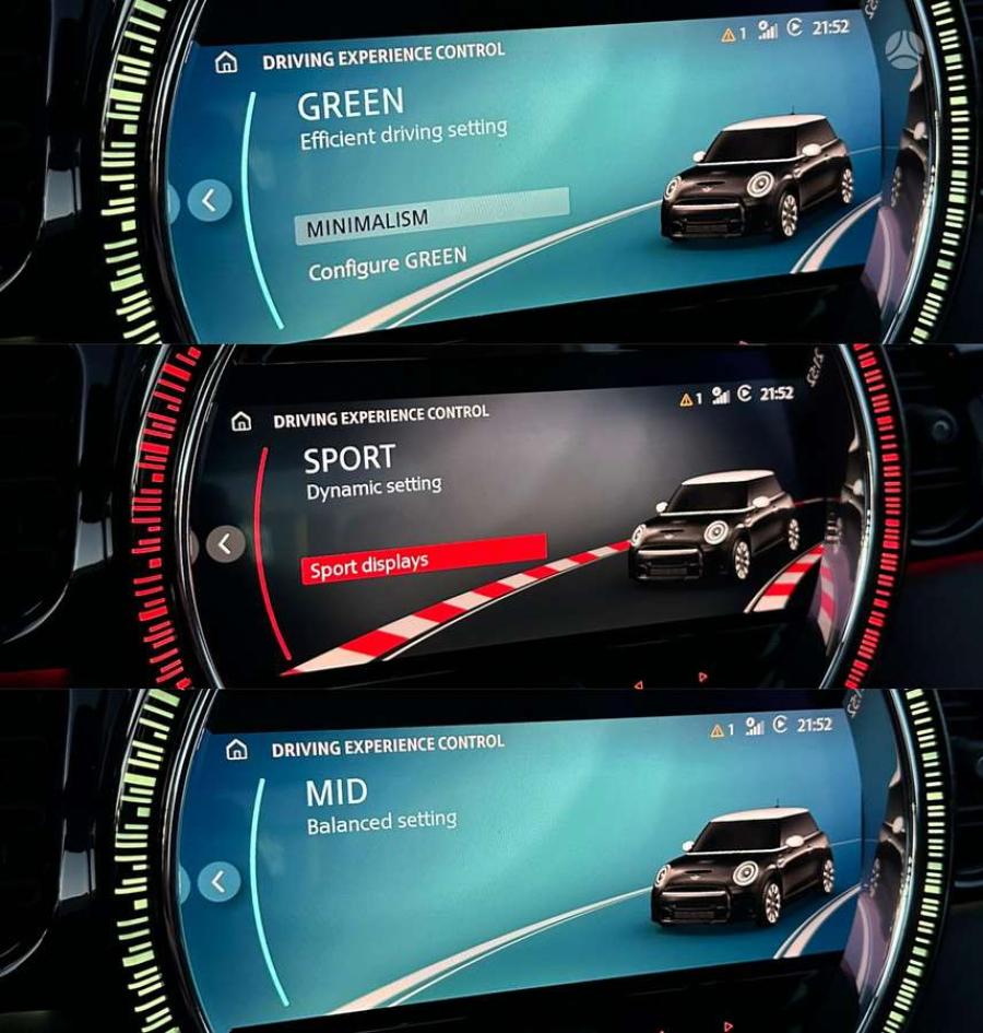 Pelēks MINI Cooper 2023 Viļņa, ar dzinēja tilpumu 1.50 L un nobraukumu 36 tūkst. km par 21200 €, foto 10 vietnē AUTOMOTO.COM.LV
