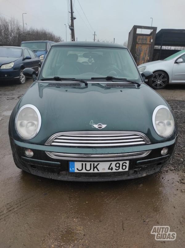 MINI Cooper 2002 in Siauliai, with an engine capacity of 1.60 L and mileage of 230 thousand km for 850 €, photo 2 on AUTOMOTO.COM.LV