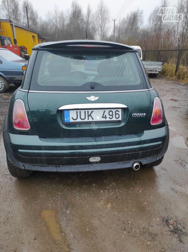 MINI Cooper 2002 in Siauliai, with an engine capacity of 1.60 L and mileage of 230 thousand km for 850 €, photo 4 on AUTOMOTO.COM.LV