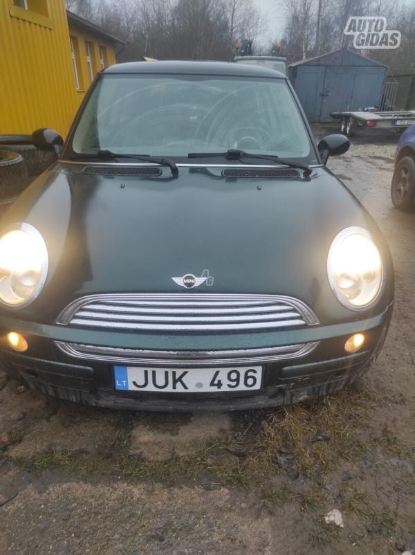 MINI Cooper 2002 in Siauliai, with an engine capacity of 1.60 L and mileage of 230 thousand km for 850 €, photo 6 on AUTOMOTO.COM.LV