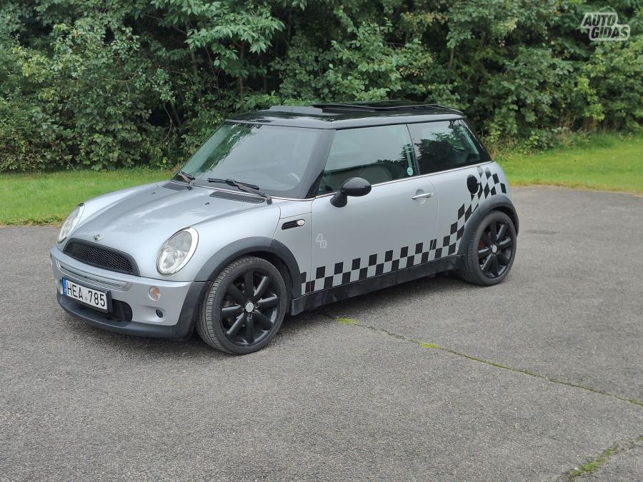 MINI Cooper 2002 Viļņa, ar dzinēja tilpumu 1.60 L un nobraukumu 346 tūkst. km par 1350 €, foto 1 vietnē AUTOMOTO.COM.LV