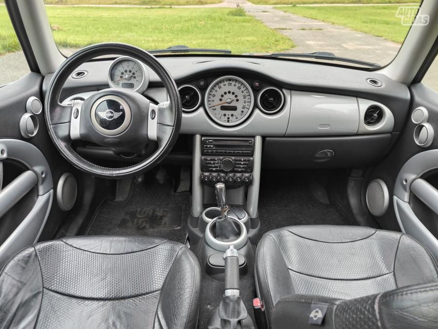 MINI Cooper 2002 Viļņa, ar dzinēja tilpumu 1.60 L un nobraukumu 346 tūkst. km par 1350 €, foto 6 vietnē AUTOMOTO.COM.LV