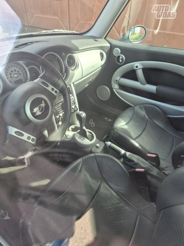 MINI Cooper 2003 in Panevezys, with an engine capacity of 1.60 L and mileage of 155 thousand km for 999 €, photo 5 on AUTOMOTO.COM.LV