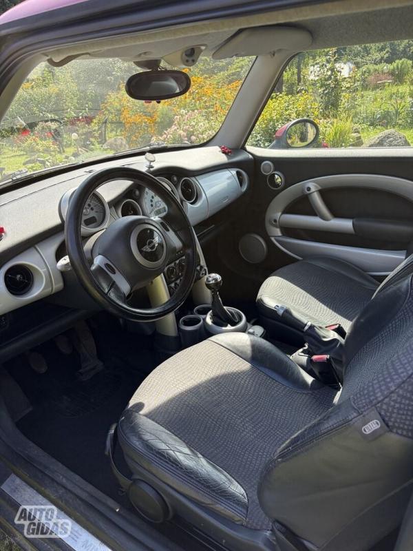 MINI Cooper 2003 in Alytus, with an engine capacity of 1.60 L and mileage of 243 thousand km for 1600 €, photo 10 on AUTOMOTO.COM.LV