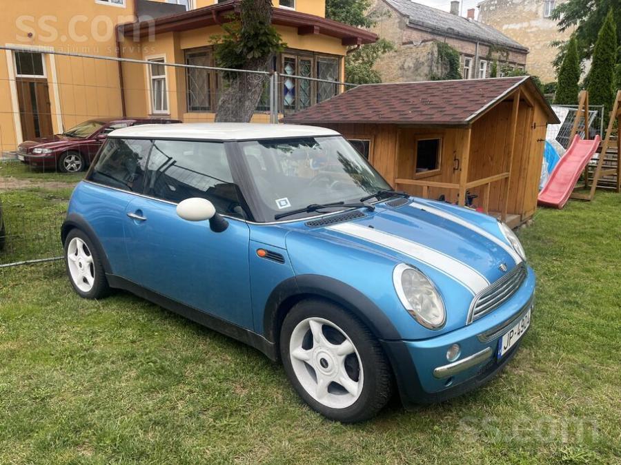 MINI Cooper 2004 Rīga, ar dzinēja tilpumu 1.60 L un nobraukumu 211 tūkst. km par 1900 €, foto 1 vietnē AUTOMOTO.COM.LV