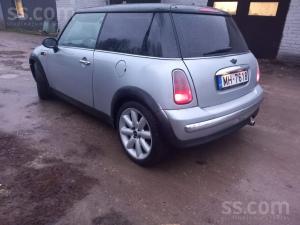 MINI Cooper 2004 Tukums, ar dzinēja tilpumu 1.60 L un nobraukumu 370 tūkst. km par 1150 €, foto 3 vietnē AUTOMOTO.COM.LV