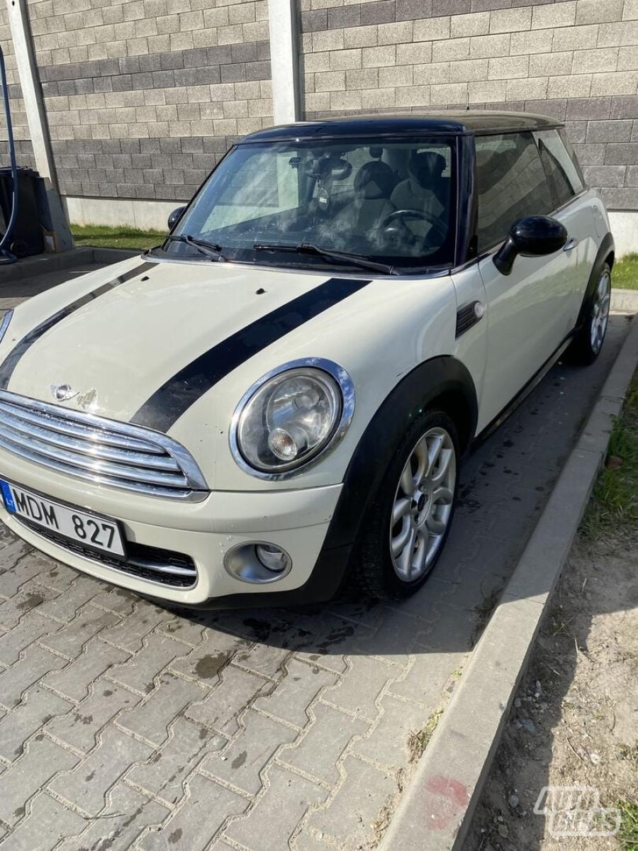 MINI Cooper 2008 in Vilnius, with an engine capacity of 1.60 L and mileage of 215 thousand km for 2500 €, photo 10 on AUTOMOTO.COM.LV
