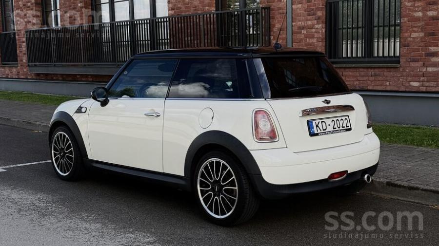 MINI Cooper 2008 in Riga, with an engine capacity of 1.60 L and mileage of 230 thousand km for 3390 €, photo 8 on AUTOMOTO.COM.LV