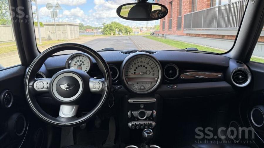 MINI Cooper 2008 in Riga, with an engine capacity of 1.60 L and mileage of 230 thousand km for 3390 €, photo 10 on AUTOMOTO.COM.LV