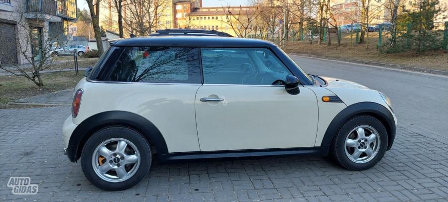 MINI Cooper 2009 Viļņa, ar dzinēja tilpumu 1.60 L un nobraukumu 287 tūkst. km par 2150 €, foto 5 vietnē AUTOMOTO.COM.LV