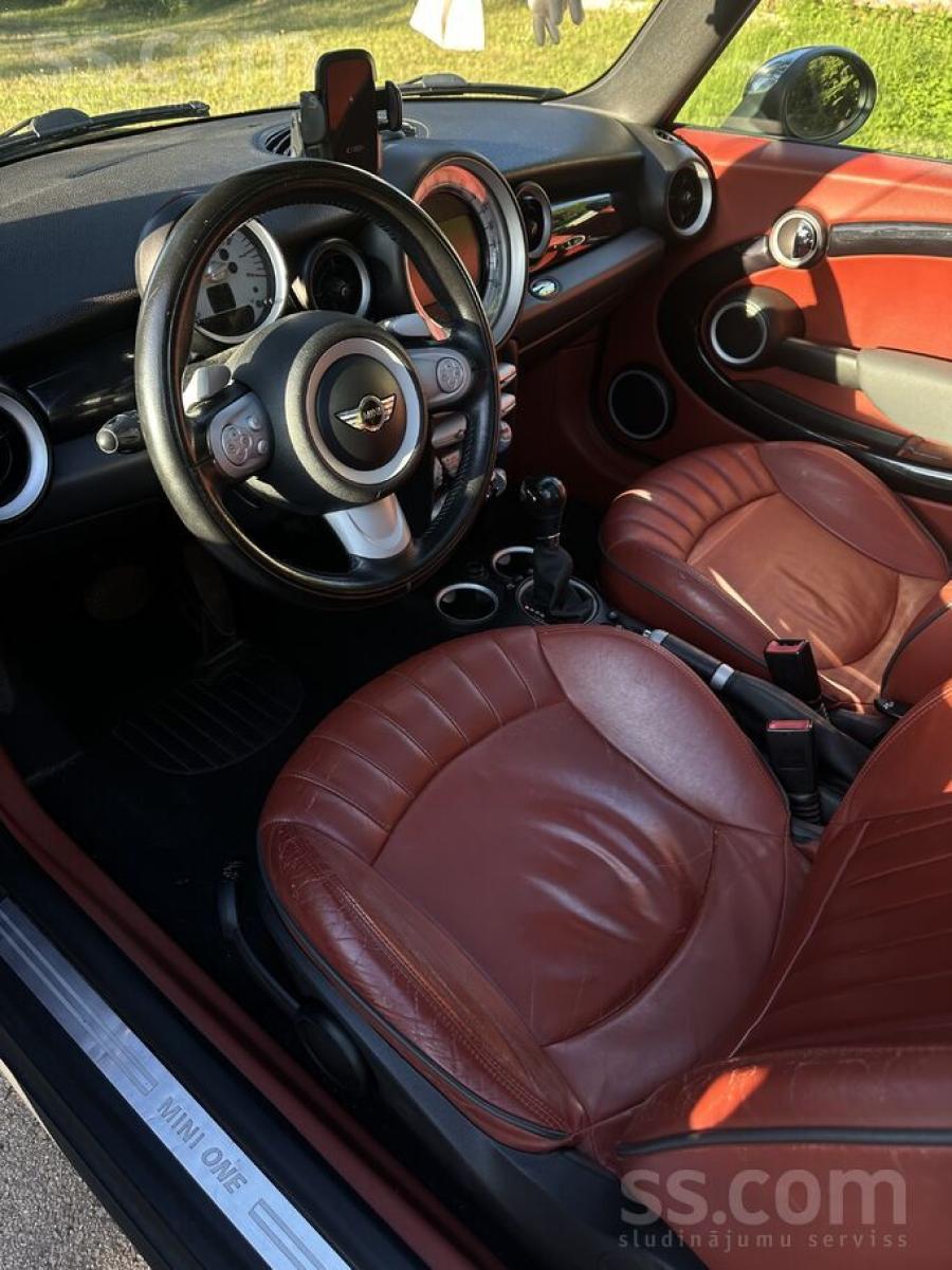 MINI Cooper 2009 Rīga, ar dzinēja tilpumu 1.60 L un nobraukumu 189 tūkst. km par 5250 €, foto 8 vietnē AUTOMOTO.COM.LV