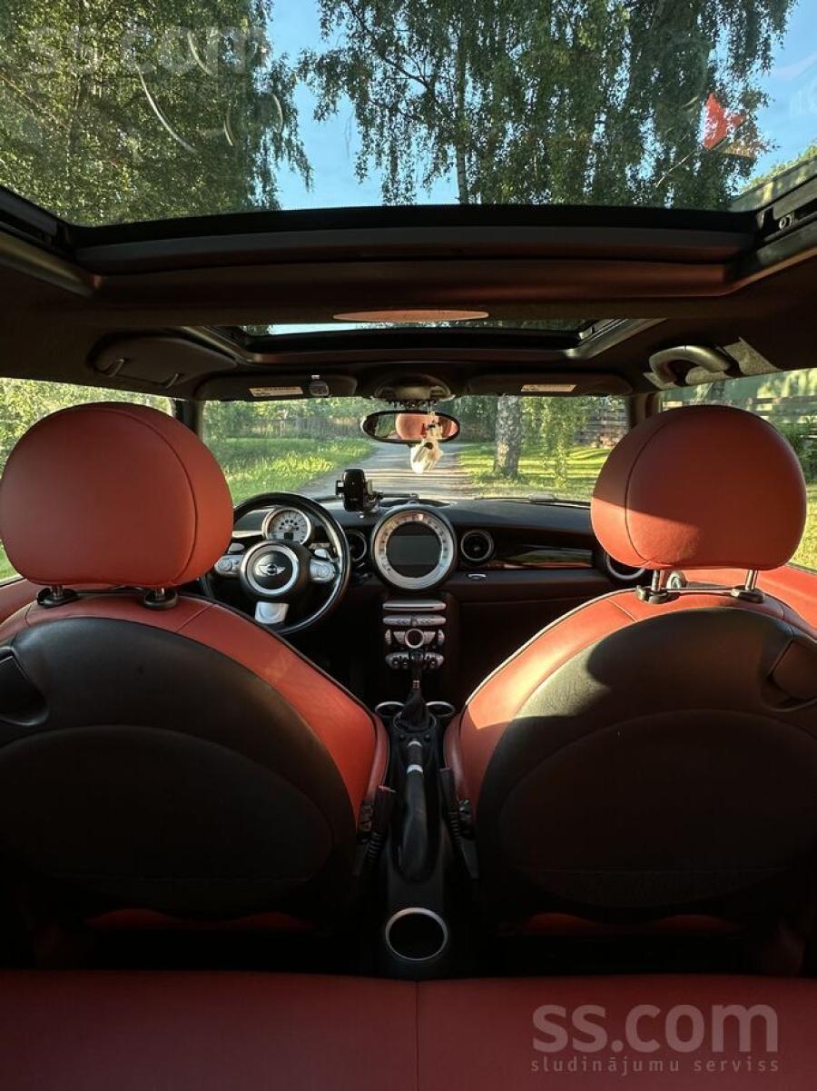 MINI Cooper 2009 Rīga, ar dzinēja tilpumu 1.60 L un nobraukumu 189 tūkst. km par 5250 €, foto 12 vietnē AUTOMOTO.COM.LV