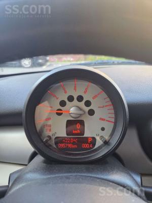 MINI Cooper 2010 Rīga, ar dzinēja tilpumu 1.60 L un nobraukumu 96 tūkst. km par 3000 €, foto 5 vietnē AUTOMOTO.COM.LV