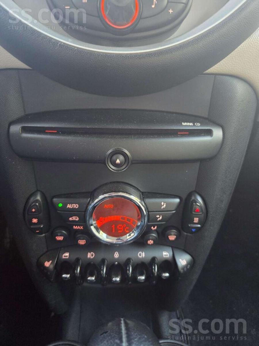 MINI Cooper 2010 Rīga, ar dzinēja tilpumu 1.60 L un nobraukumu 96 tūkst. km par 3000 €, foto 6 vietnē AUTOMOTO.COM.LV