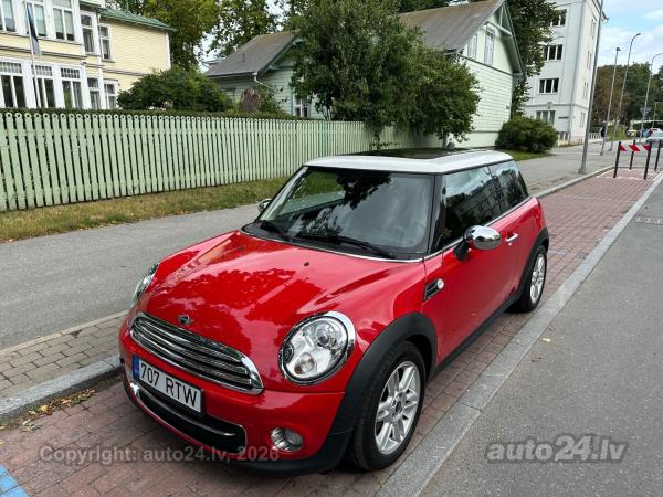 MINI Cooper 2013 Tallina, ar dzinēja tilpumu 1.60 L un nobraukumu 101 tūkst. km par 10900 €, foto 1 vietnē AUTOMOTO.COM.LV