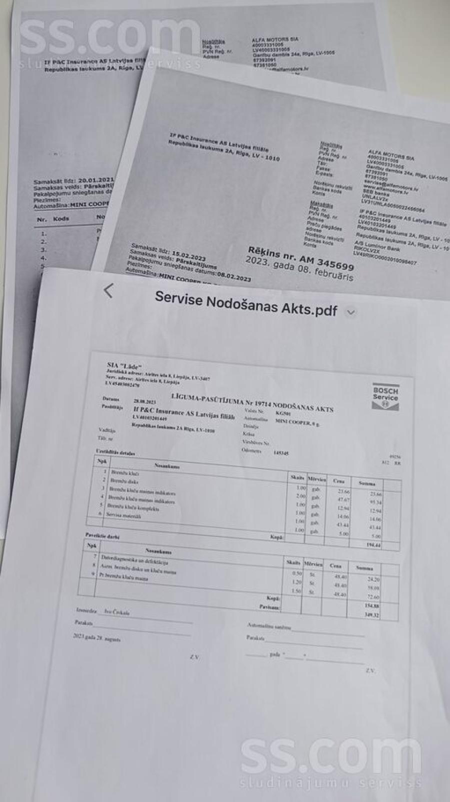Мини Купер 2016 в Рига, объемом двигателя 1.50 л и пробегом 166 тыс. км за 7950 €, фото 6 на AUTOMOTO.COM.LV