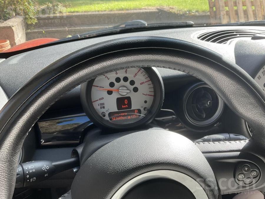 Oranžs MINI Cooper 2011 Rīga, ar dzinēja tilpumu 2.00 L un nobraukumu 142 tūkst. km par 4300 €, foto 7 vietnē AUTOMOTO.COM.LV