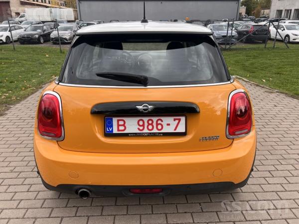 Oranžs MINI Cooper 2016 Limbaži, ar dzinēja tilpumu 1.50 L un nobraukumu 126 tūkst. km par 8550 €, foto 6 vietnē AUTOMOTO.COM.LV