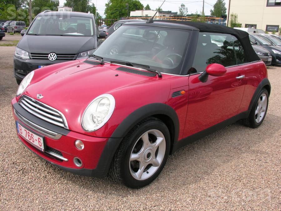 Sarkans MINI Cooper 2006 Rīga, ar dzinēja tilpumu 1.60 L un nobraukumu 0 tūkst. km par 3950 €, foto 1 vietnē AUTOMOTO.COM.LV