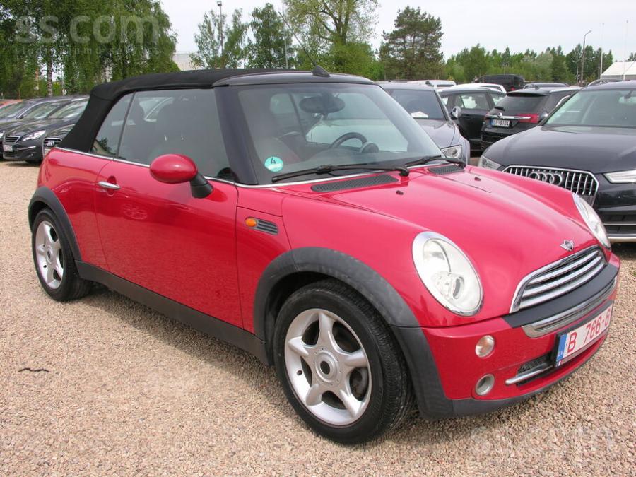Sarkans MINI Cooper 2006 Rīga, ar dzinēja tilpumu 1.60 L un nobraukumu 0 tūkst. km par 3950 €, foto 3 vietnē AUTOMOTO.COM.LV
