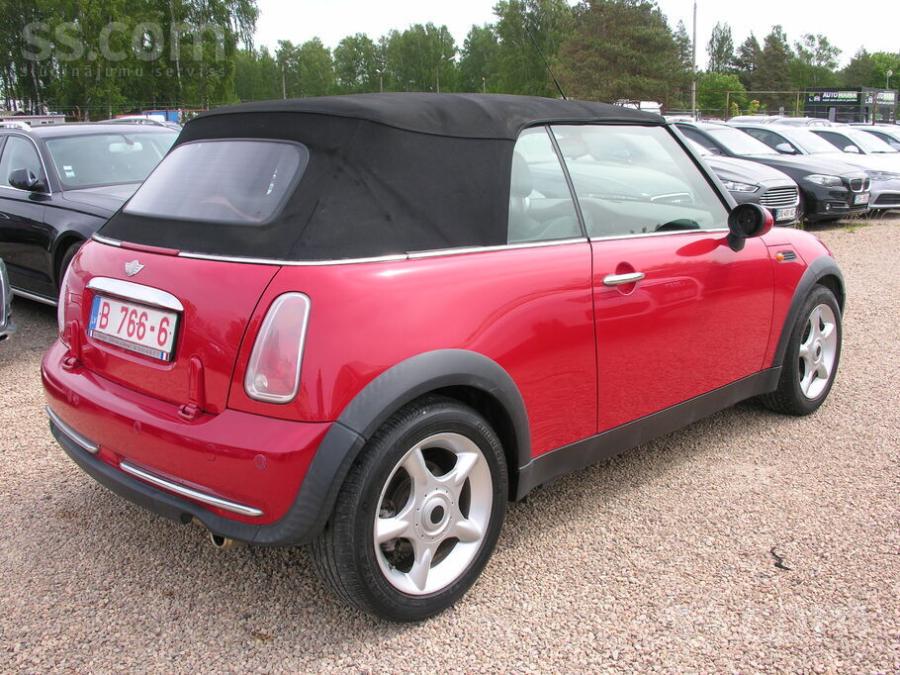 Sarkans MINI Cooper 2006 Rīga, ar dzinēja tilpumu 1.60 L un nobraukumu 0 tūkst. km par 3950 €, foto 4 vietnē AUTOMOTO.COM.LV